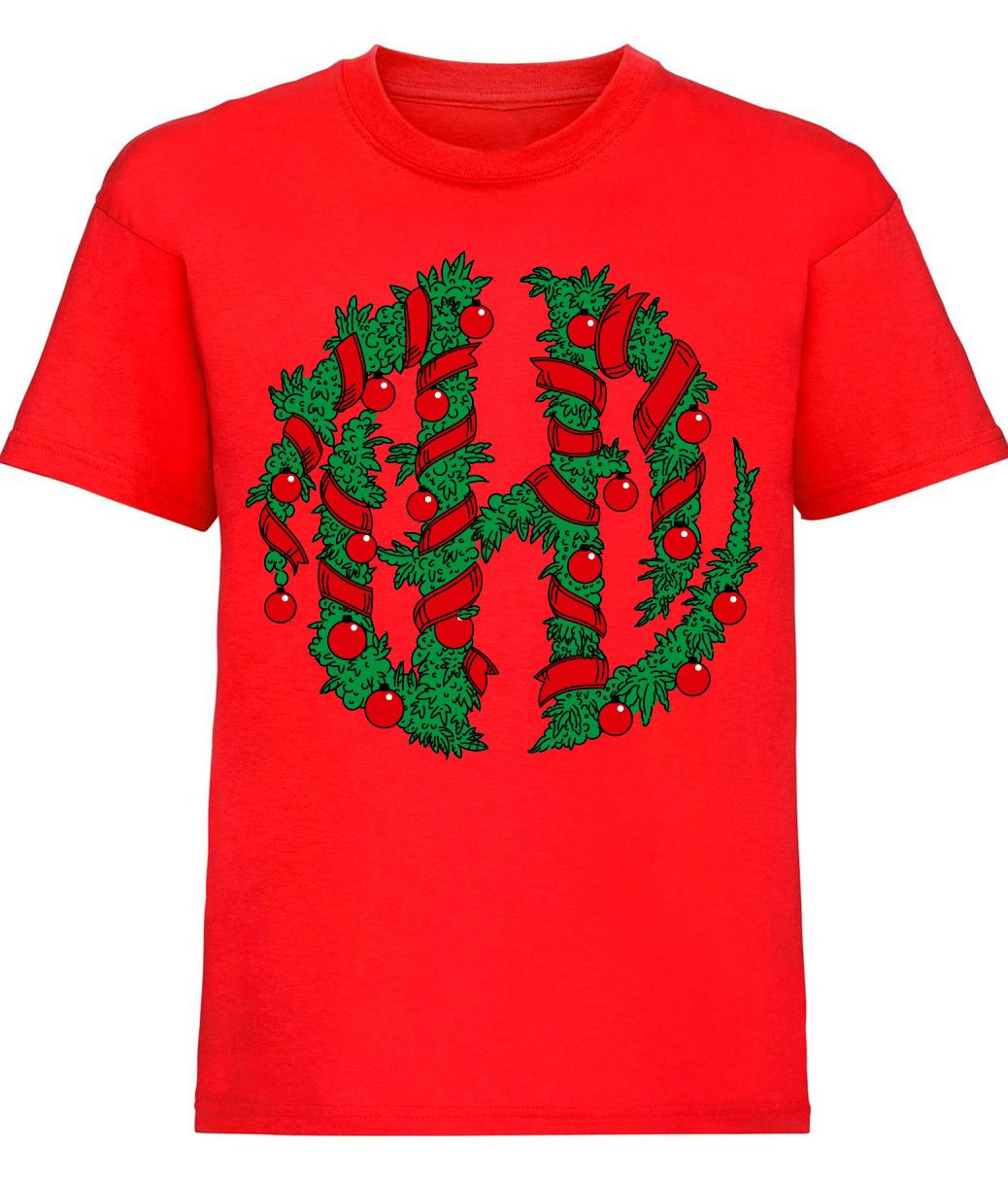 Playera “Directo Hasta Arriba Edición Especial De Navidad”